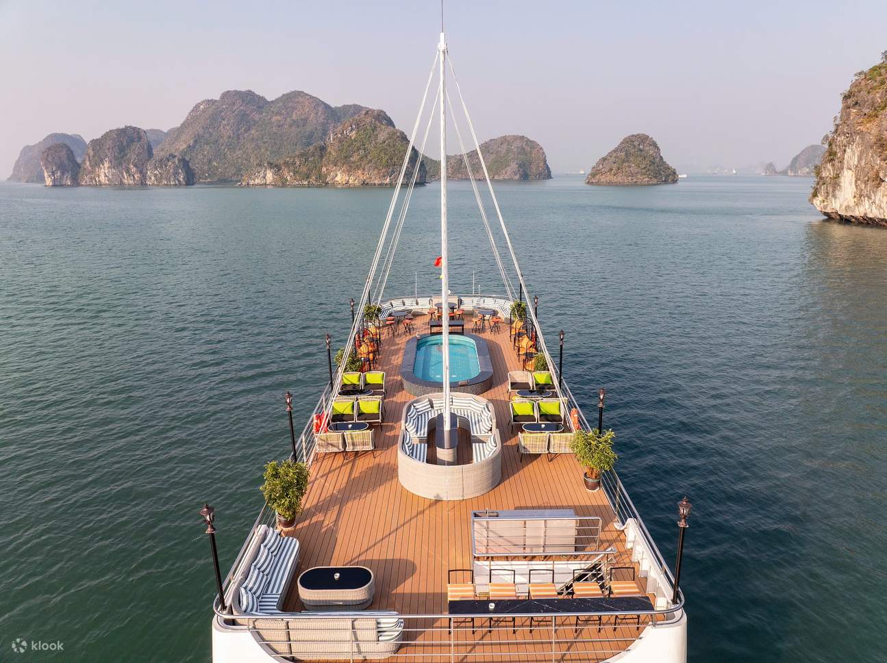 Perjalanan Sehari Ha Long Bay oleh 5 Bintang Amethyst Cruise, Vietnam ...